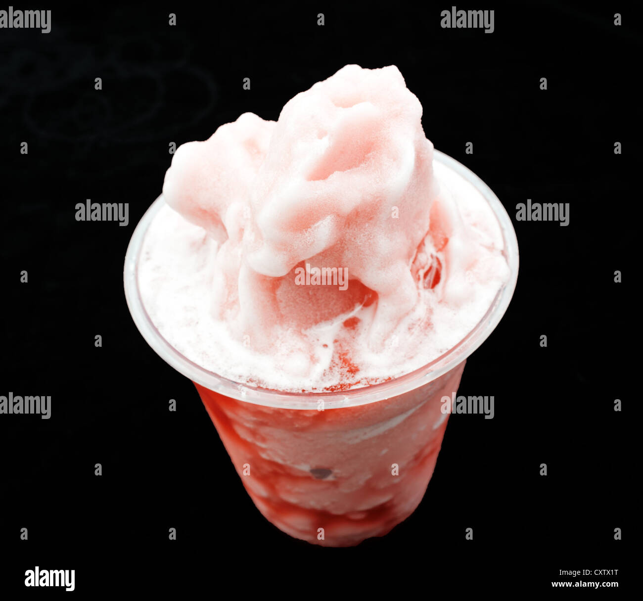 A glass of juice coffee Stock Photo - Alamy