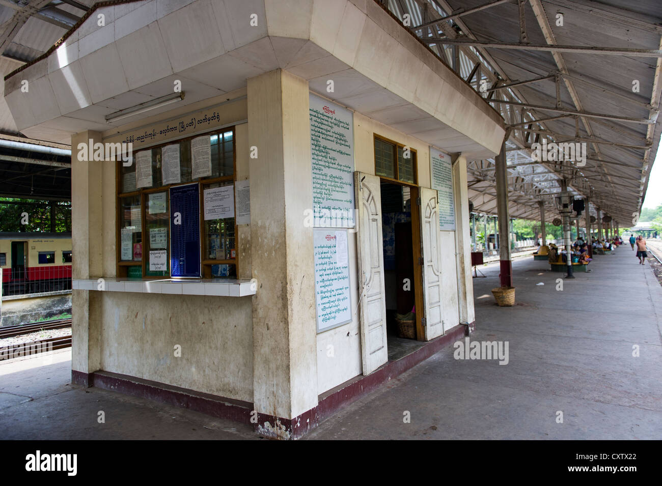 Train Ticket Booth High Resolution Stock Photography and Images - Alamy