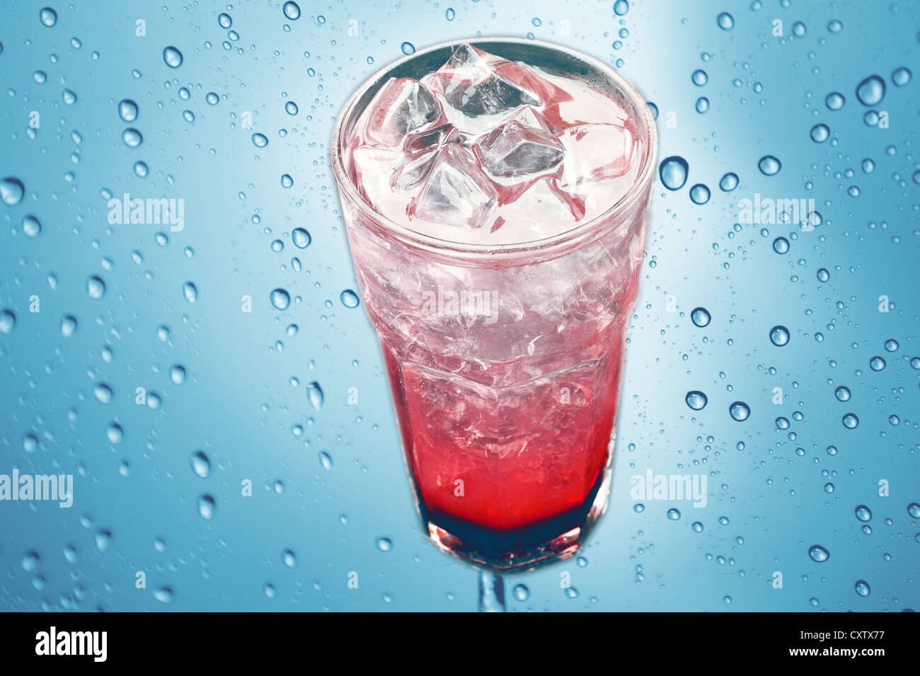 Juice drinks, desserts Stock Photo - Alamy