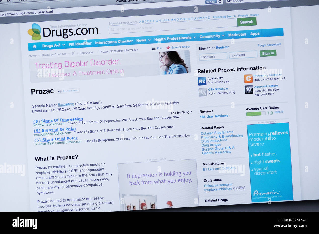 Prescribing antidepressants hi-res stock photography and images - Alamy