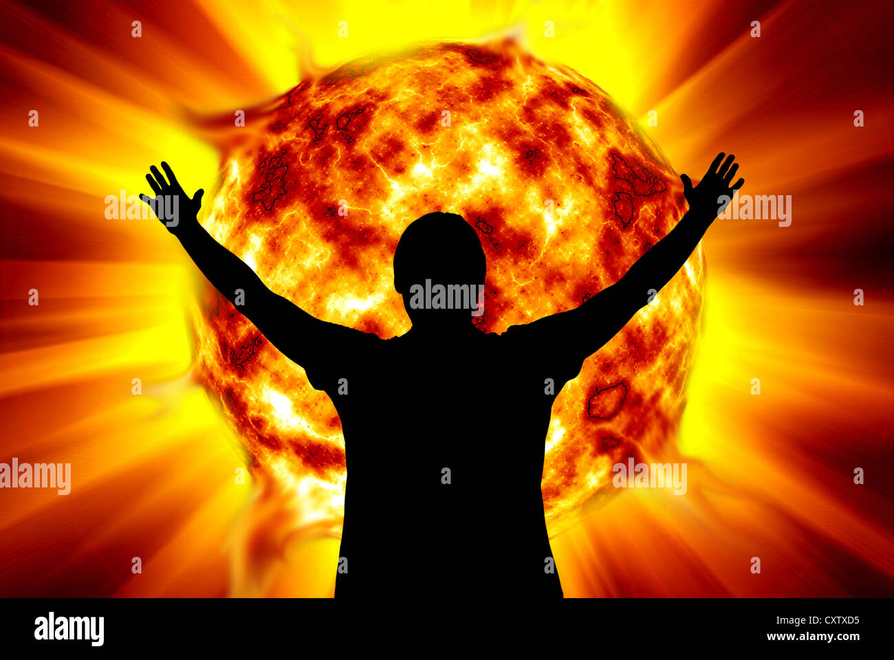 Worship to God. Element of design Stock Photo - Alamy