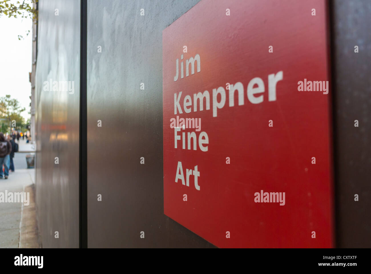 Chelsea art galleries new york hi-res stock photography and images - Alamy