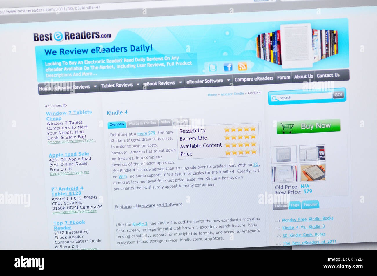 Ereaders hi-res stock photography and images - Alamy