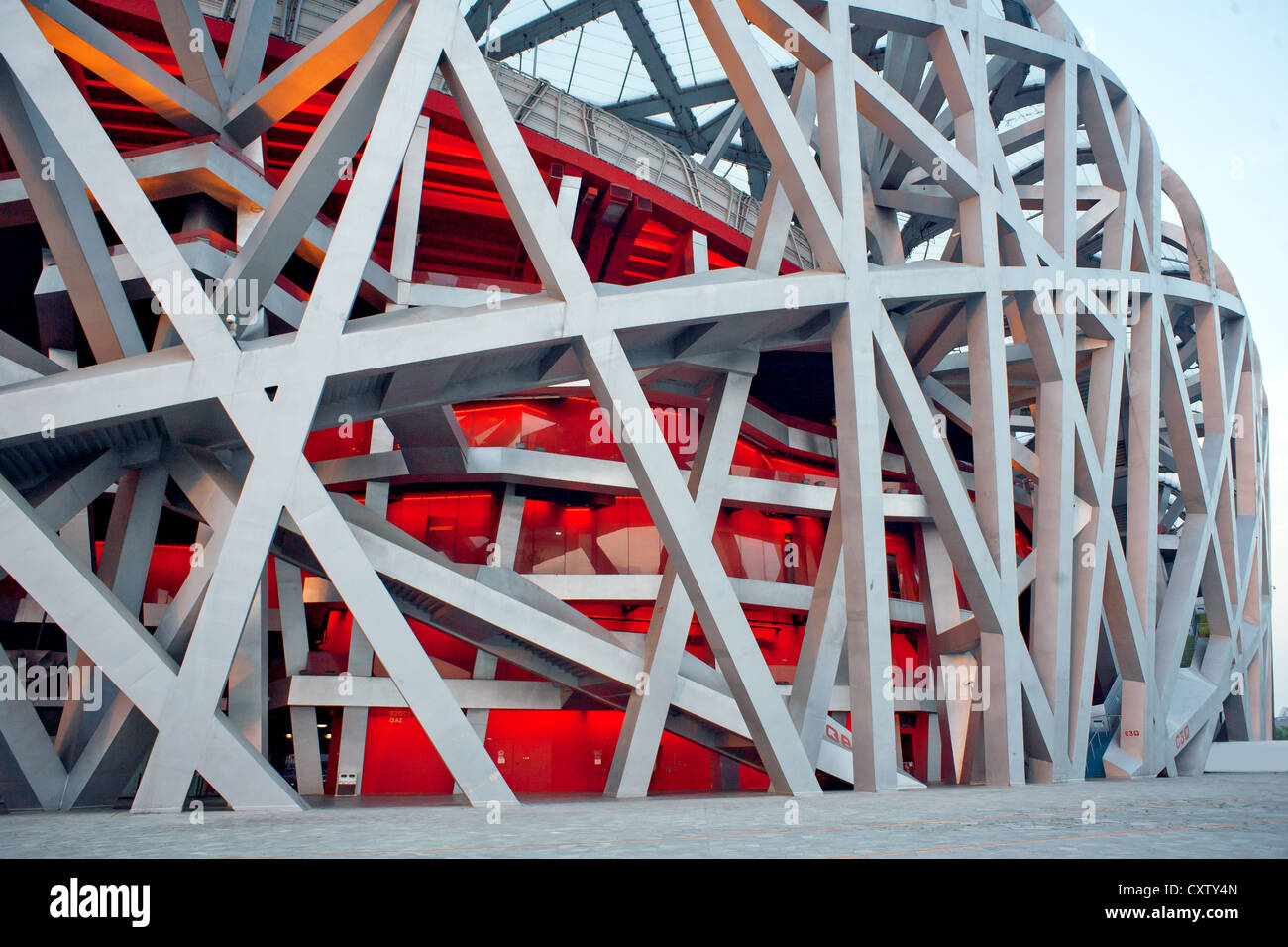 Beijing bird's nest architecture hi-res stock photography and images ...