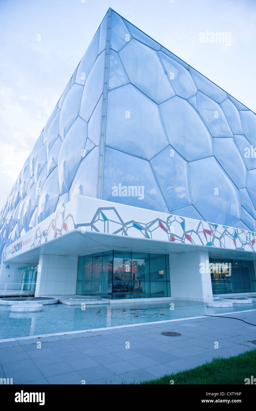 Olympic swimming pool beijing hi-res stock photography and images - Alamy