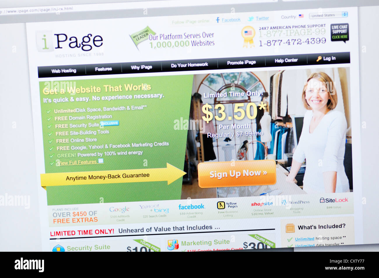 iPage website - Web hosting, e-mail hosting and domain name ...