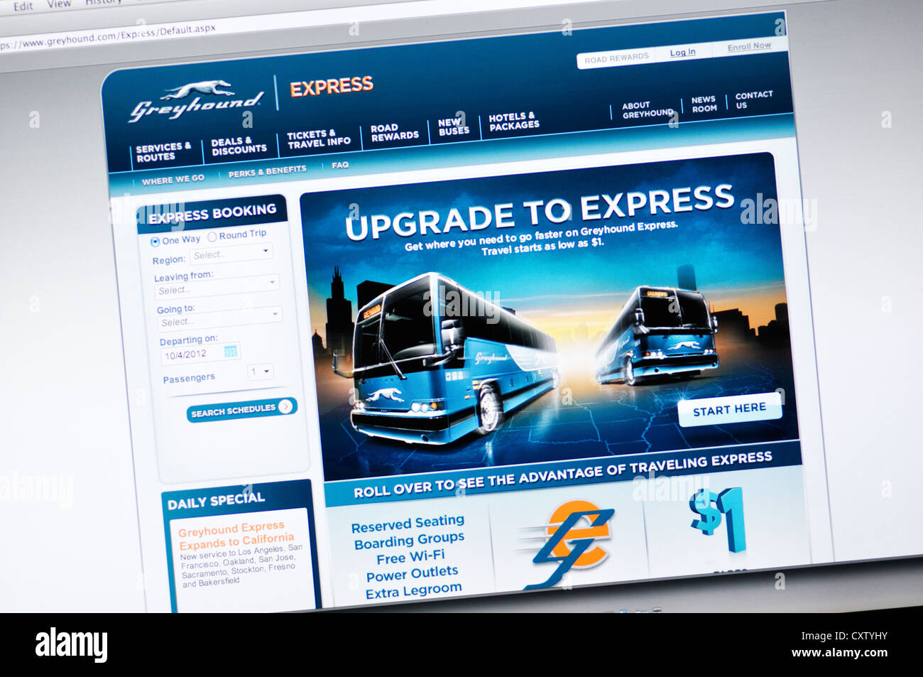 Greyhound bus america hi-res stock photography and images - Alamy