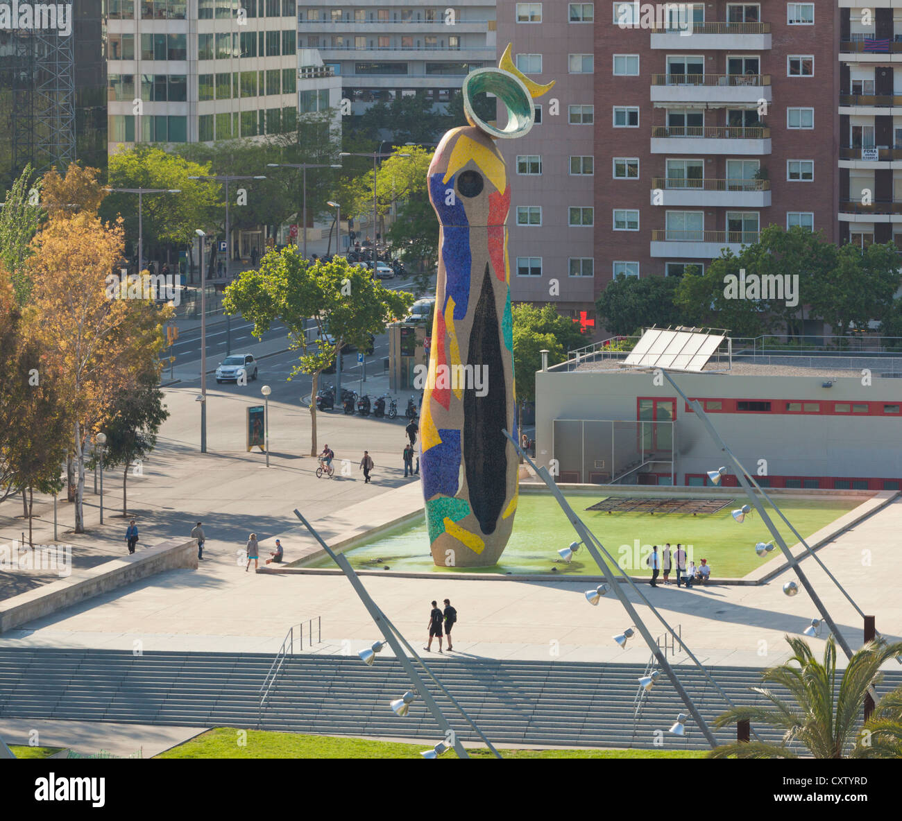 Joan miro sculpture statue hi-res stock photography and images - Alamy