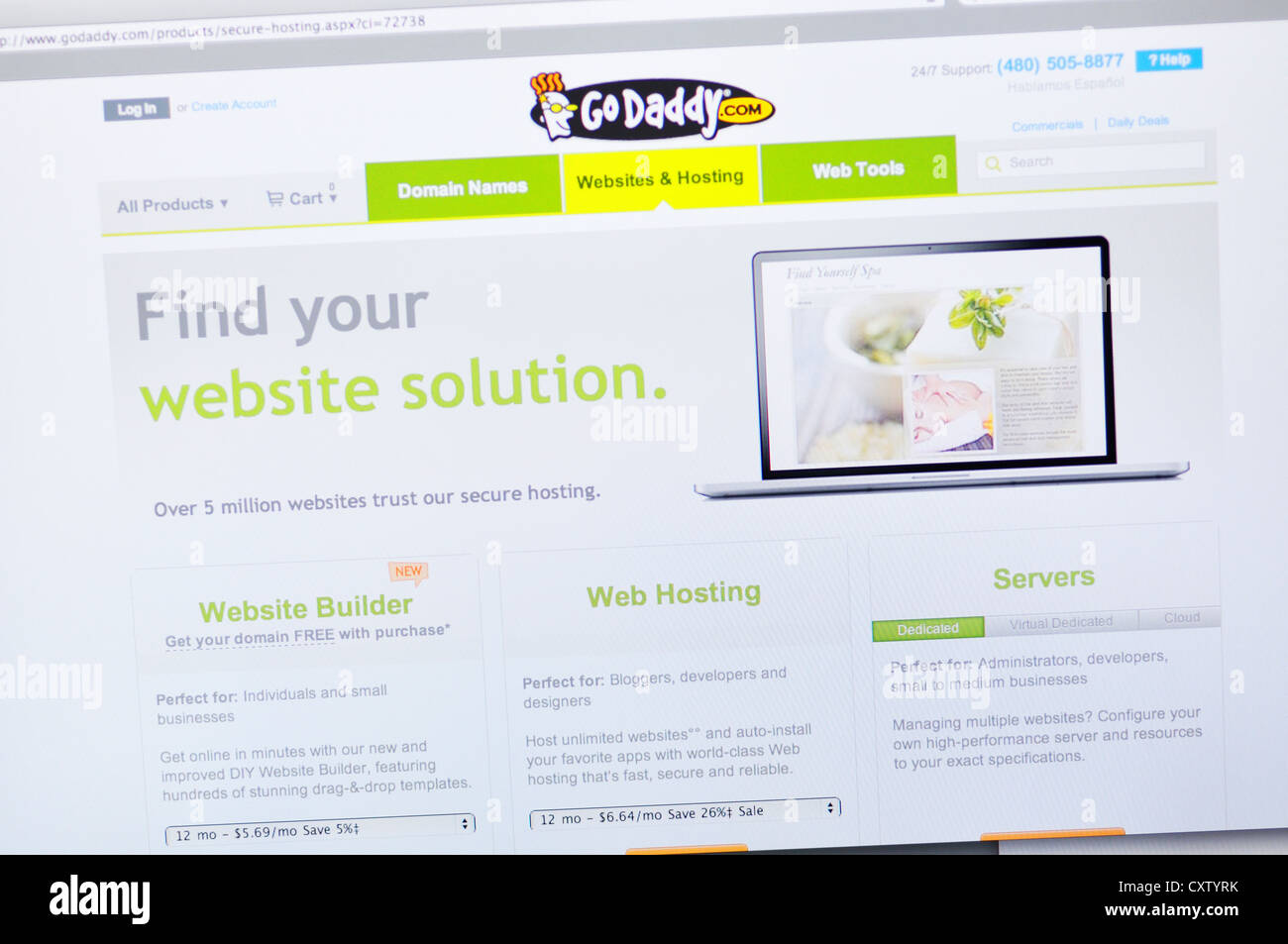 Godaddy hi-res stock photography and images - Alamy