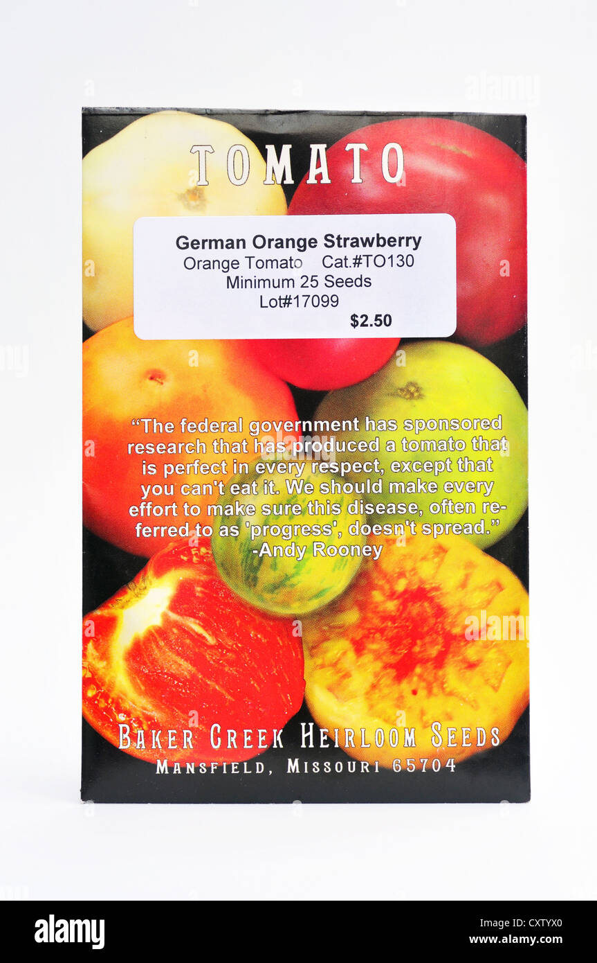 Strawberry seed packet hi-res stock photography and images - Alamy