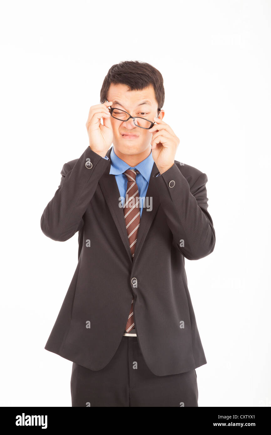 Portrait confused asian guy hi-res stock photography and images - Alamy