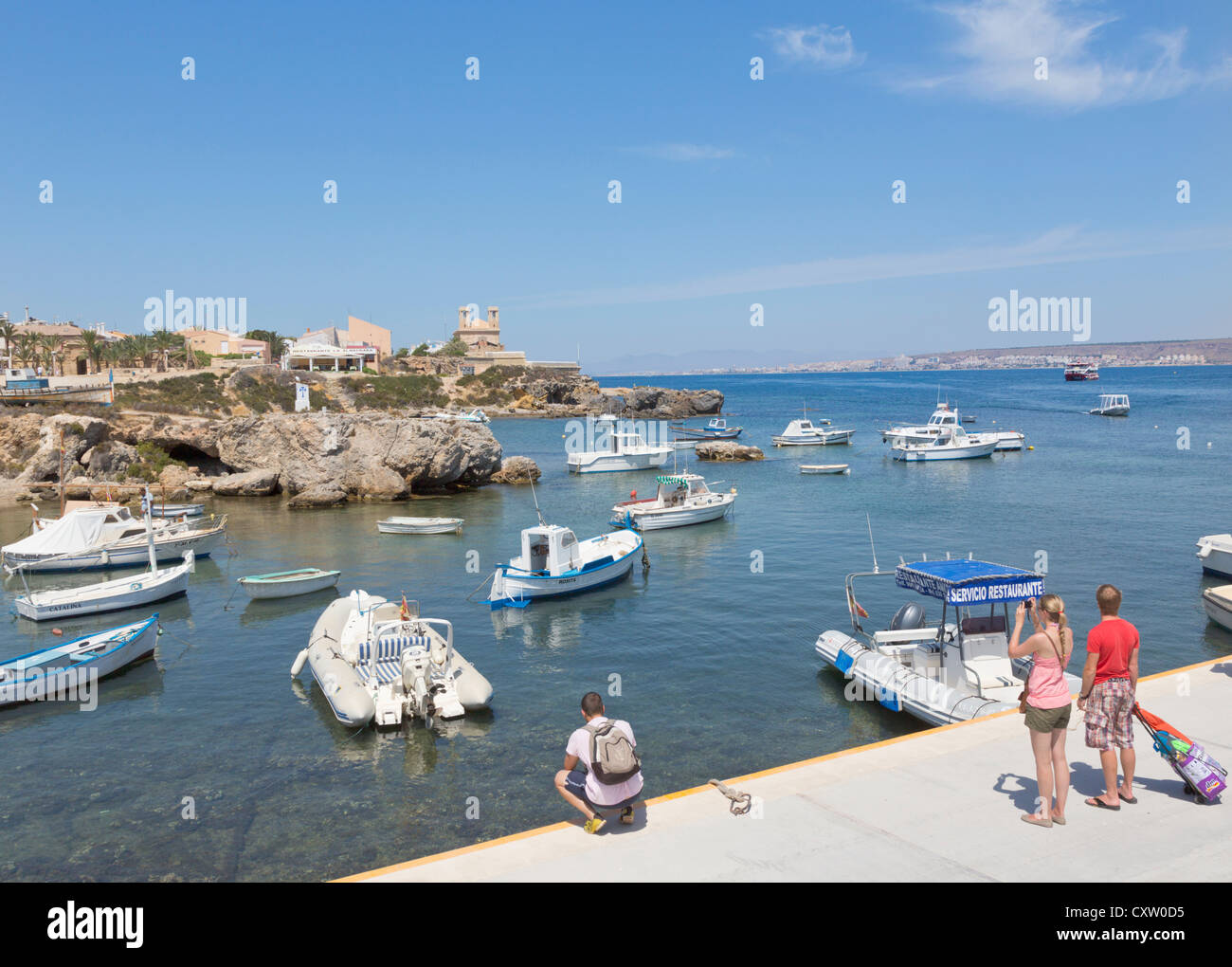 Illa de Tabarca. Tabarca Island. Alicante Province, Costa Blanca, Spain ...
