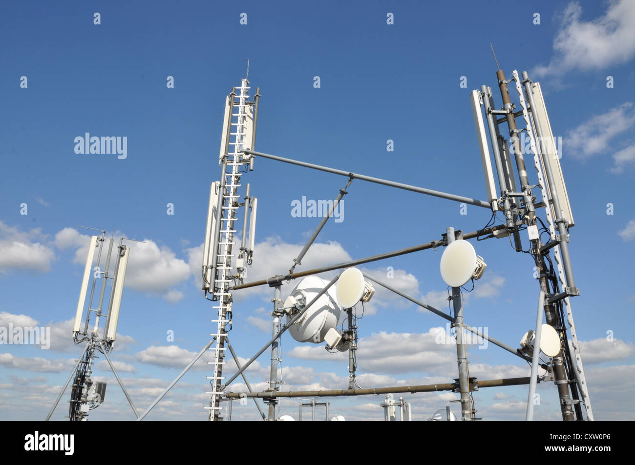 Antenna systems hi-res stock photography and images - Alamy