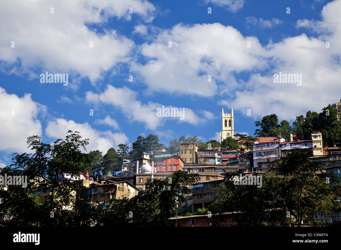 Shimla city hi-res stock photography and images - Alamy