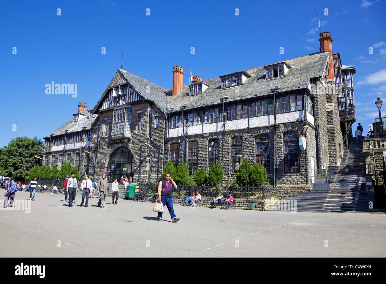 Municipal corporation building of shimla hi-res stock photography and ...