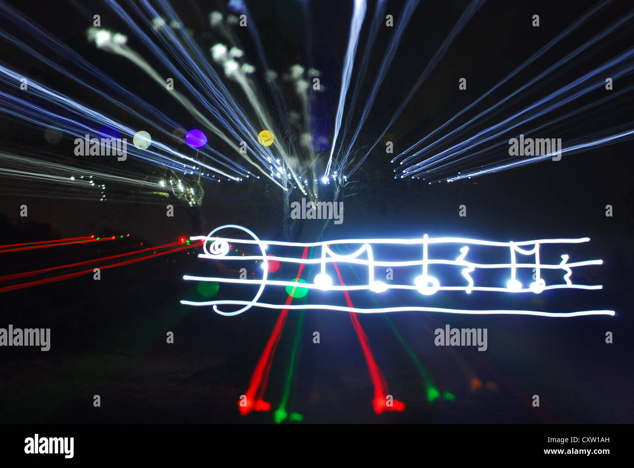 Music stave hi-res stock photography and images - Alamy