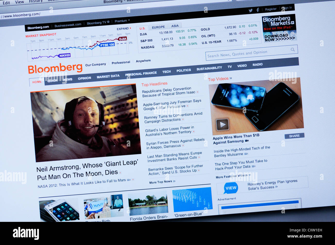 Bloomberg stock hi-res stock photography and images - Alamy