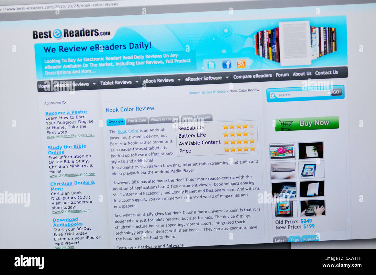 Ereaders hi-res stock photography and images - Alamy