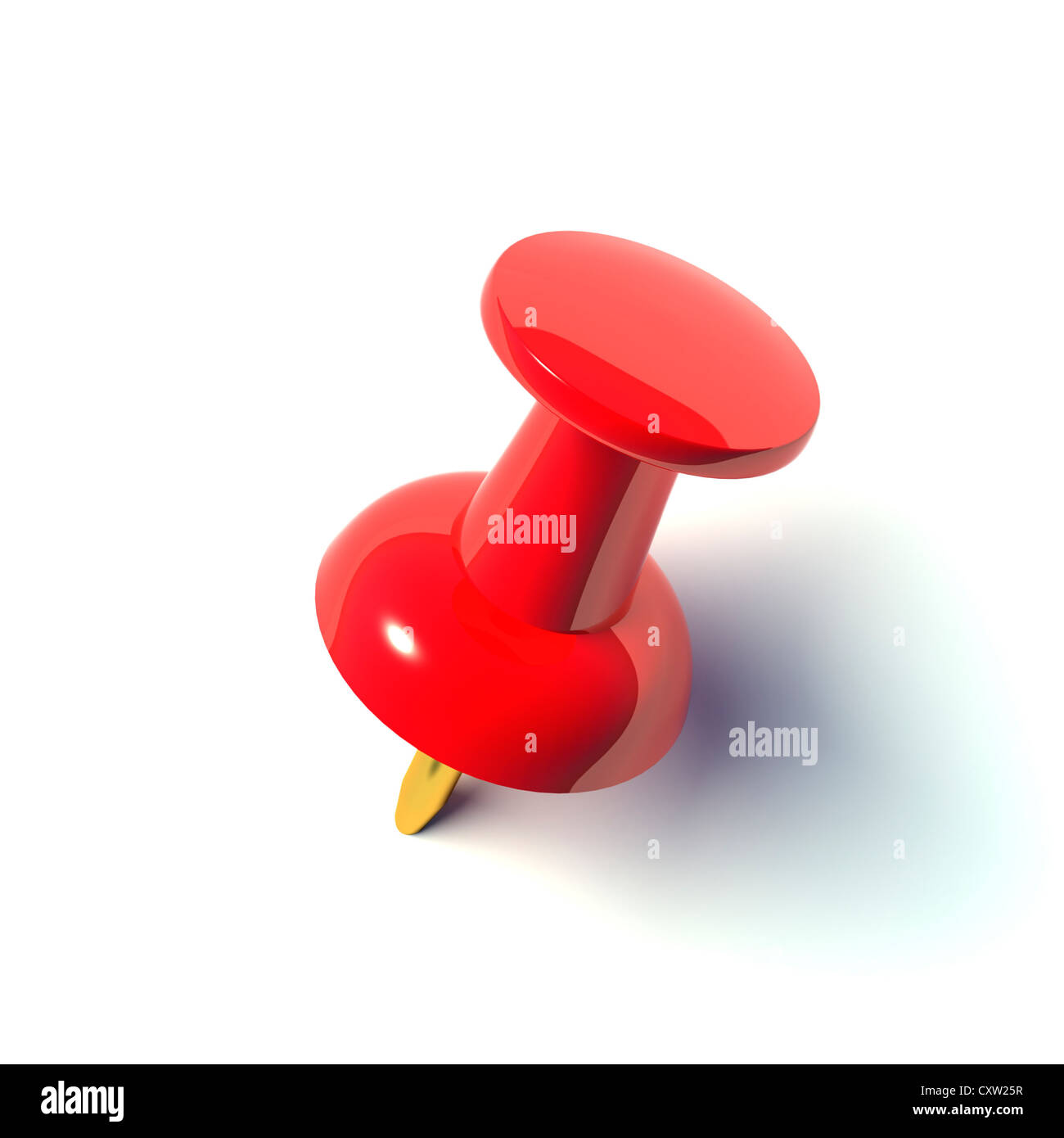 Red pin transparent Cut Out Stock Images & Pictures - Alamy