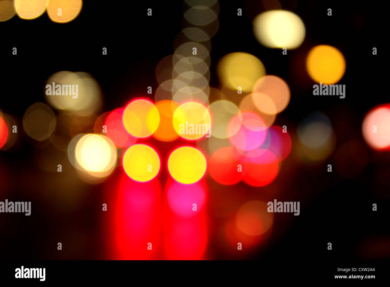 Blurred lights abstract color background Stock Photo - Alamy