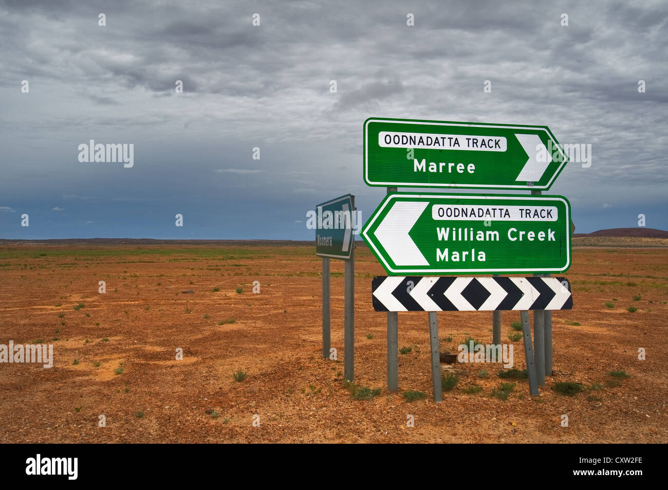 Road sign oodnadatta track south hi-res stock photography and images ...