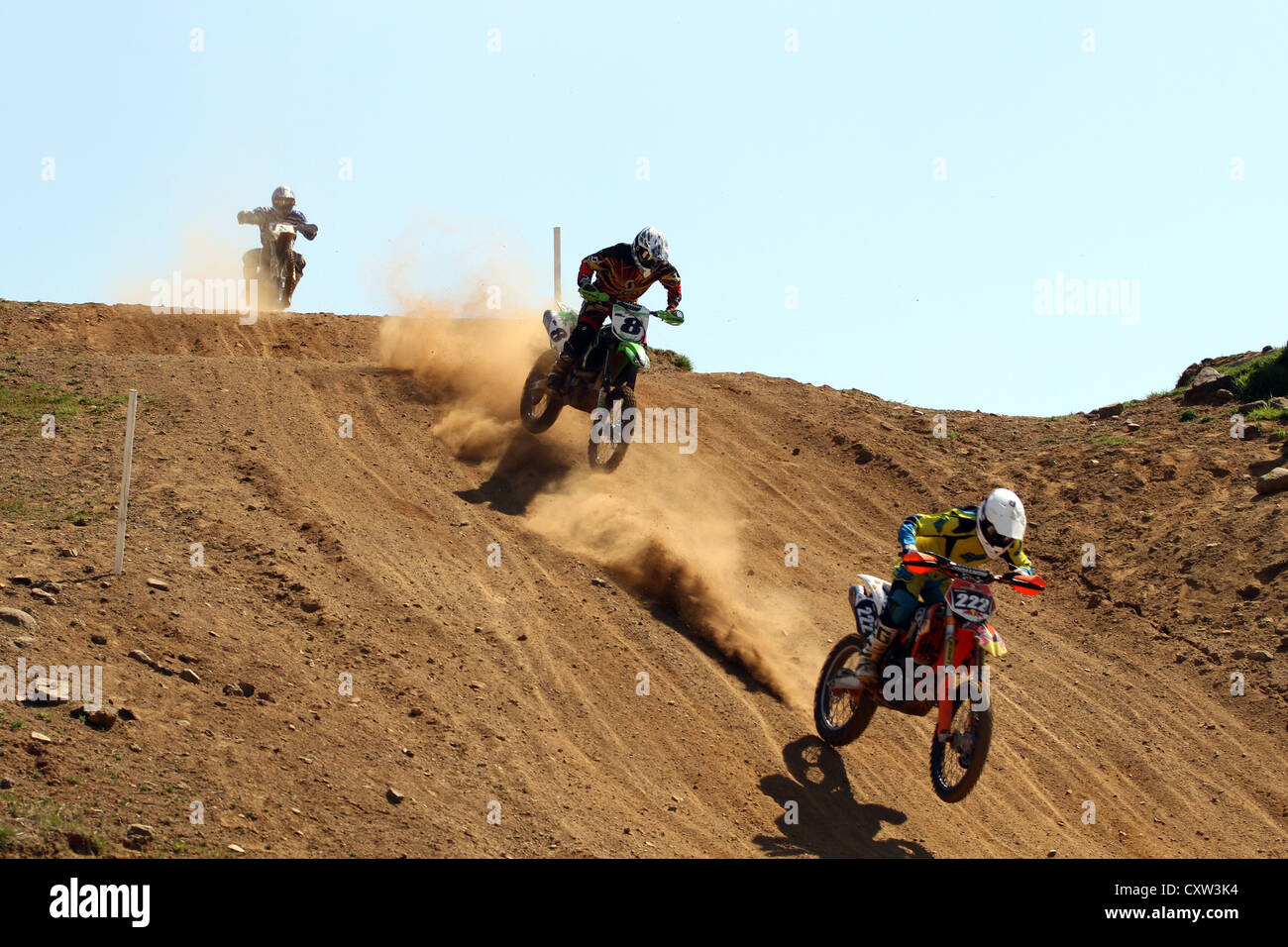 Motocross race at Rhynie Scotland Stock Photo - Alamy