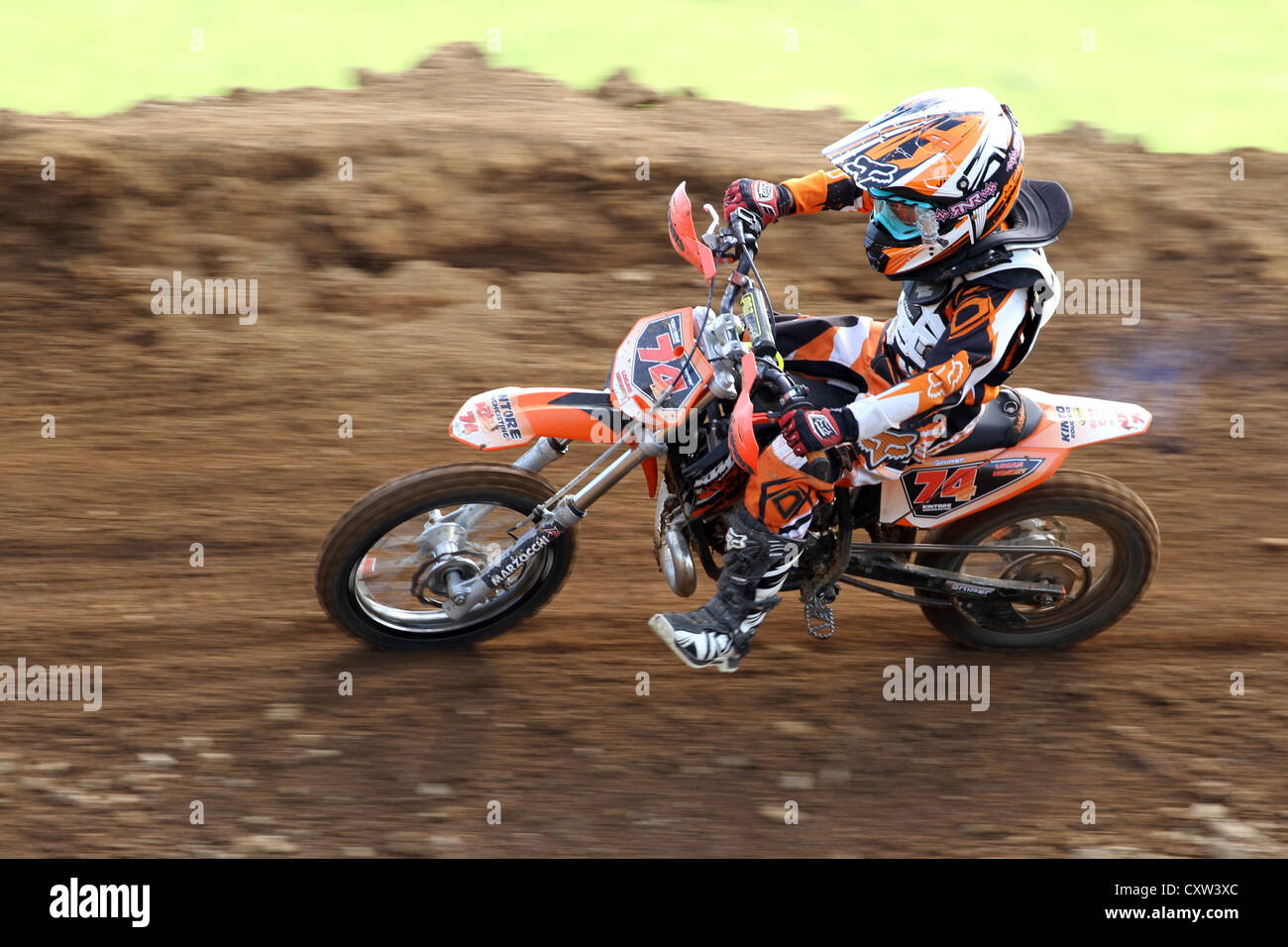 Junior motocross hi-res stock photography and images - Alamy