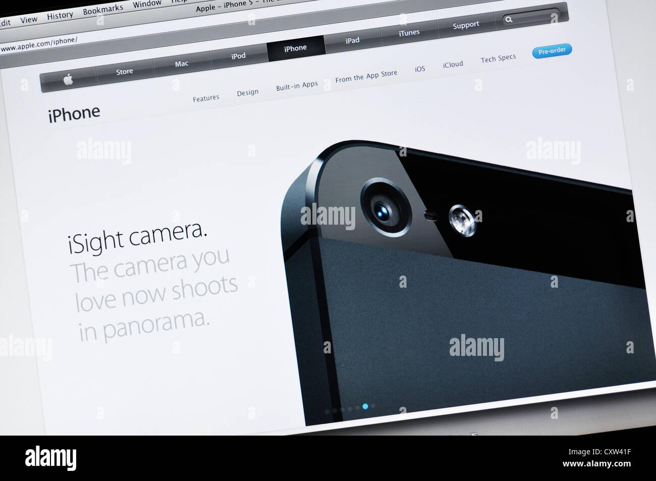 Isight camera hi-res stock photography and images - Alamy