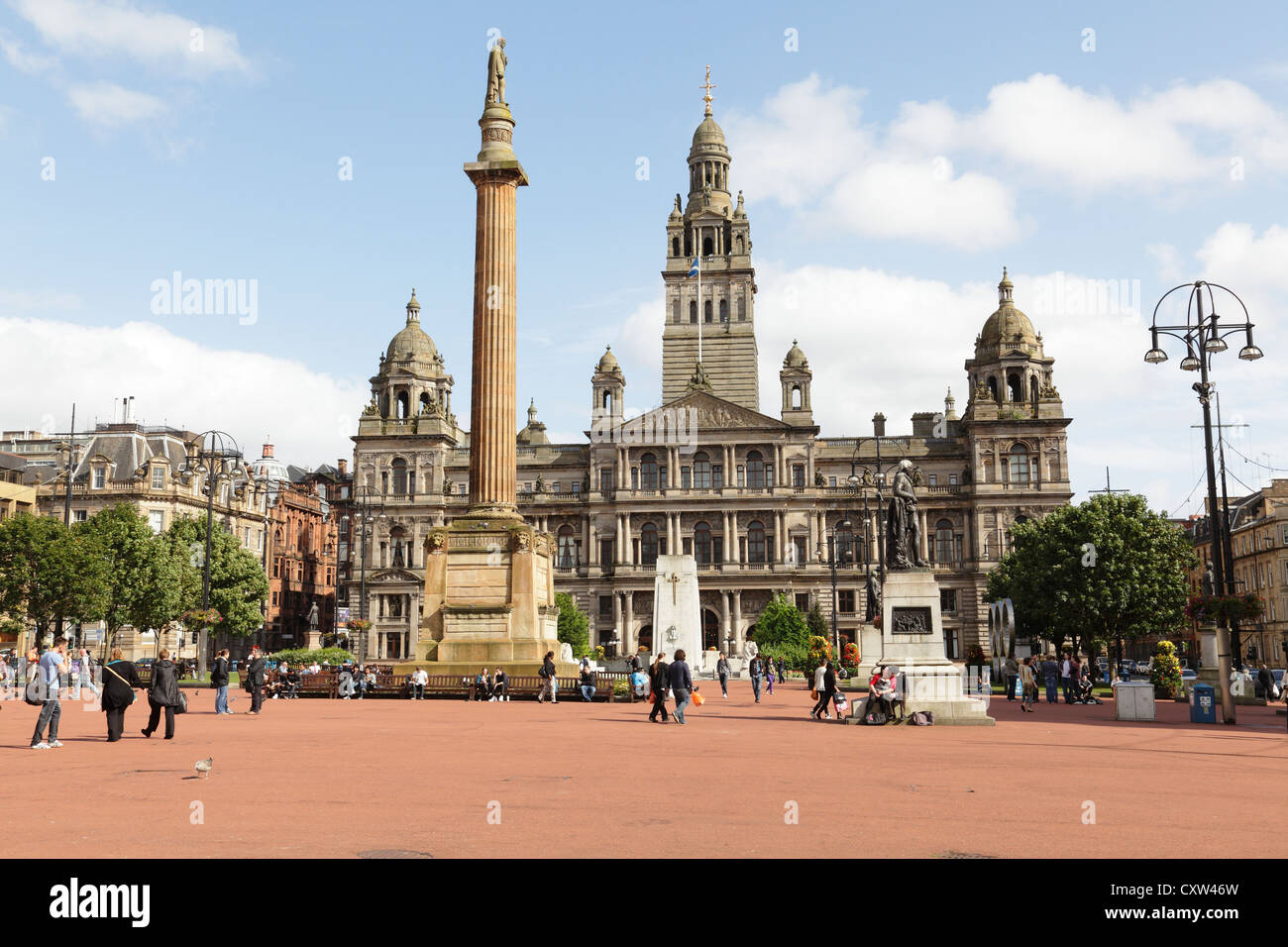 George square hi-res stock photography and images - Alamy