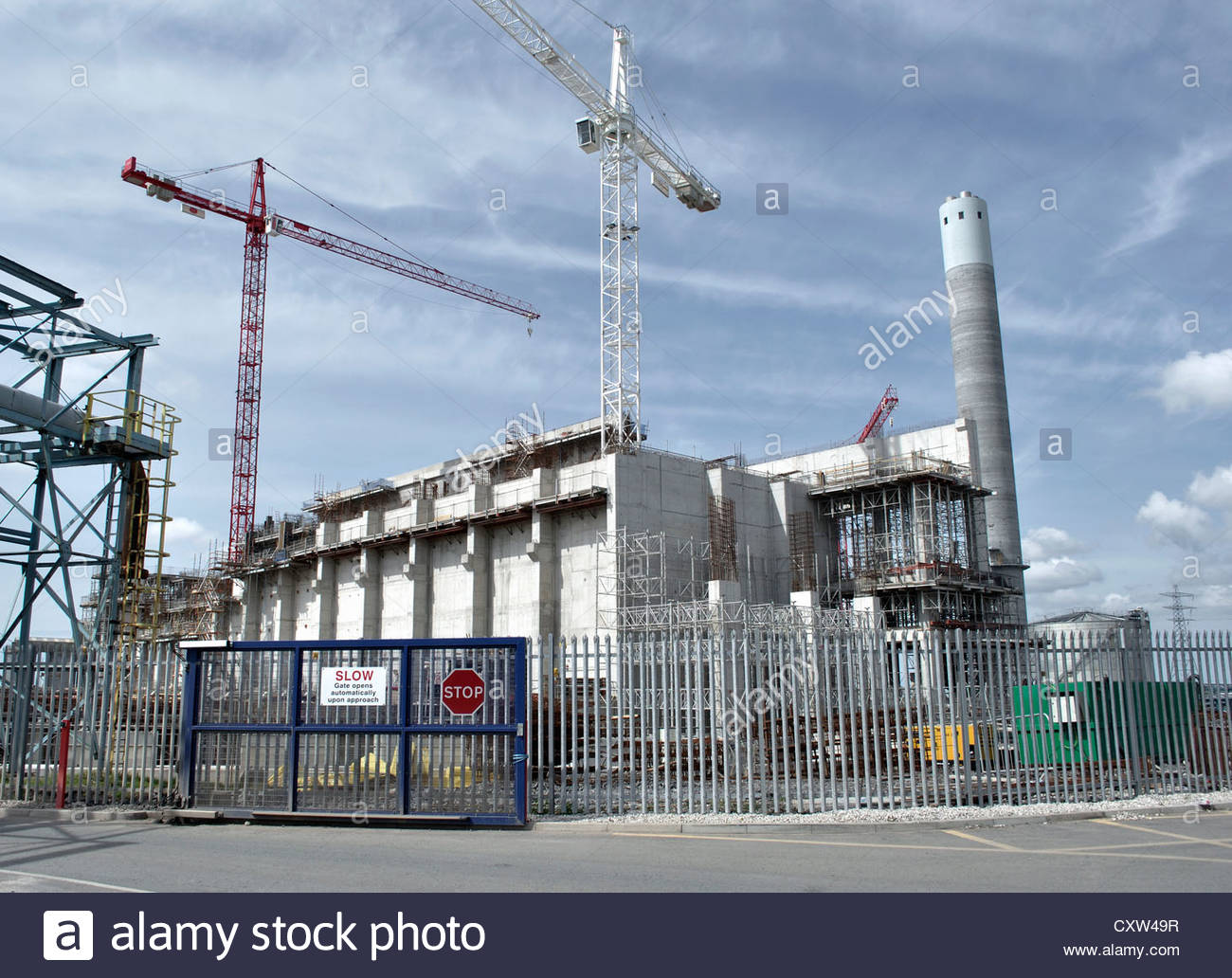Waste Incinerator Chimney Stock Photos & Waste Incinerator Chimney ...