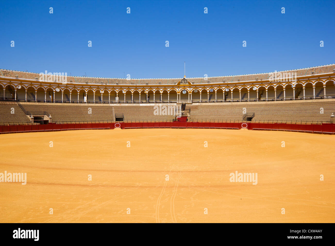 bullfight arena, plaza de toros, Sevilla, Spain Stock Photo - Alamy