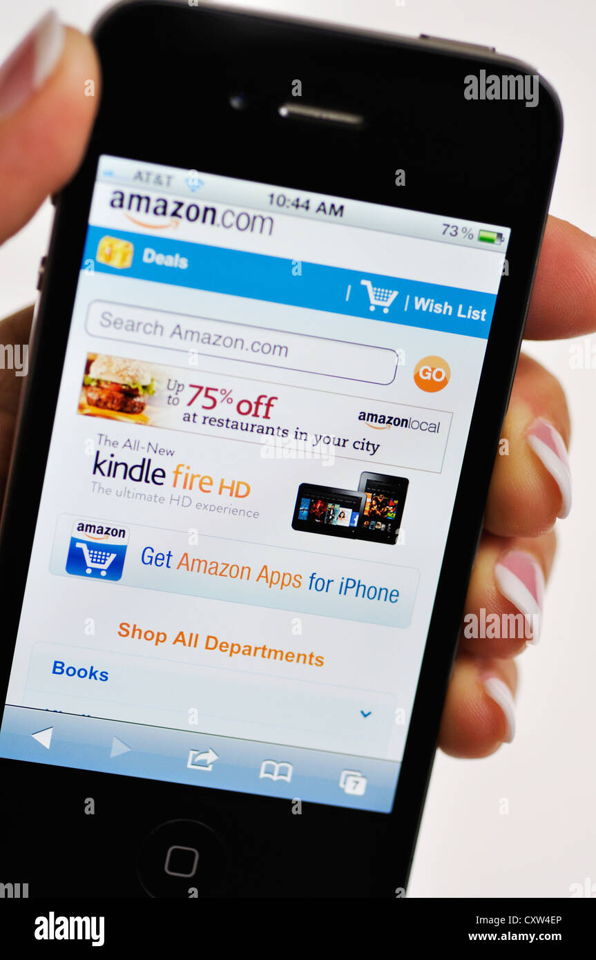 Kindle smart phone app hi-res stock photography and images - Alamy