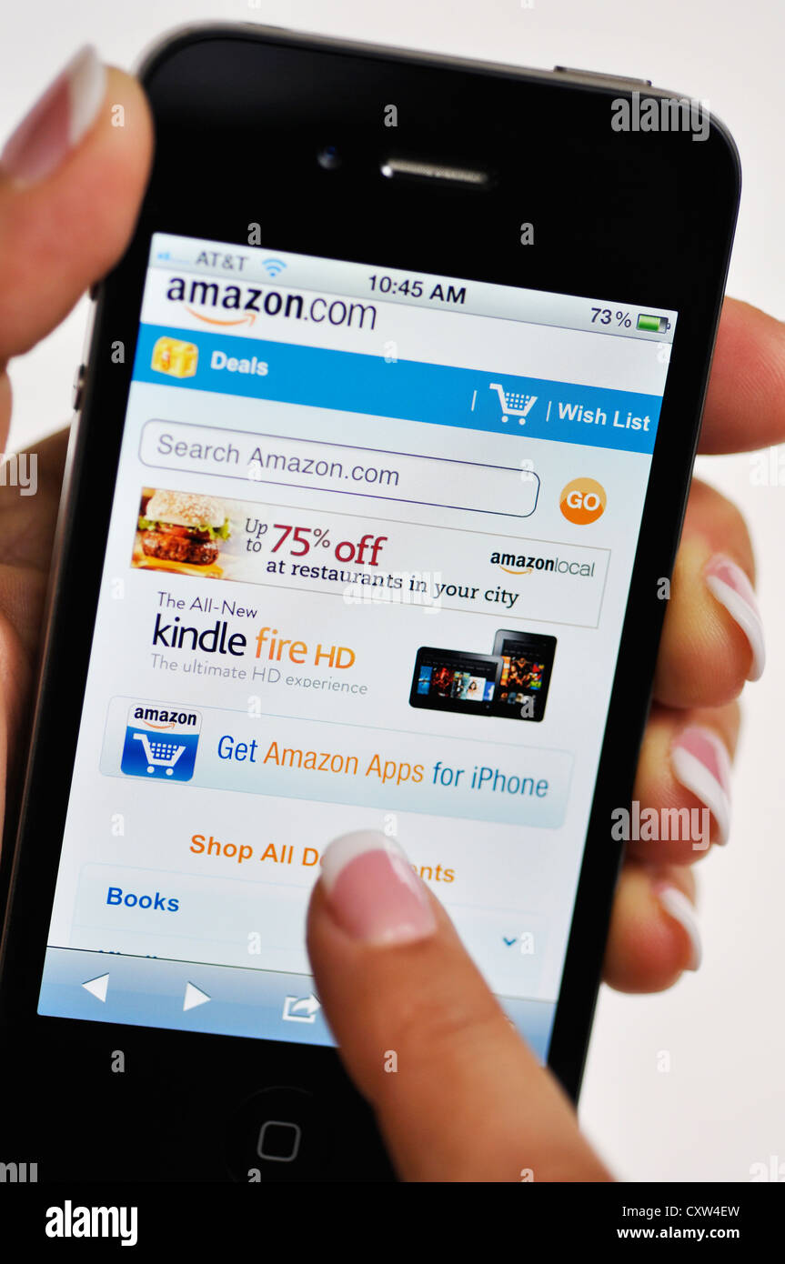 Kindle smart phone app hi-res stock photography and images - Alamy