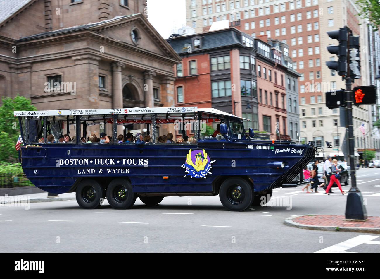 Boston Duck tour, Massachusetts, USA Stock Photo - Alamy