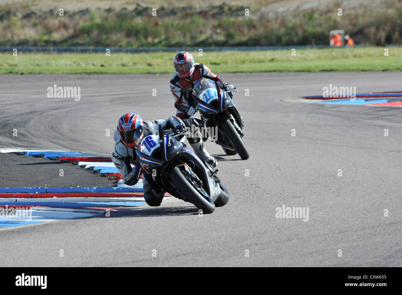 motorbike race meeting at thruxton Stock Photo - Alamy