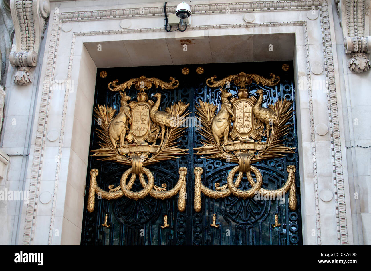 Detail australian high commission australia house strand hi-res stock ...