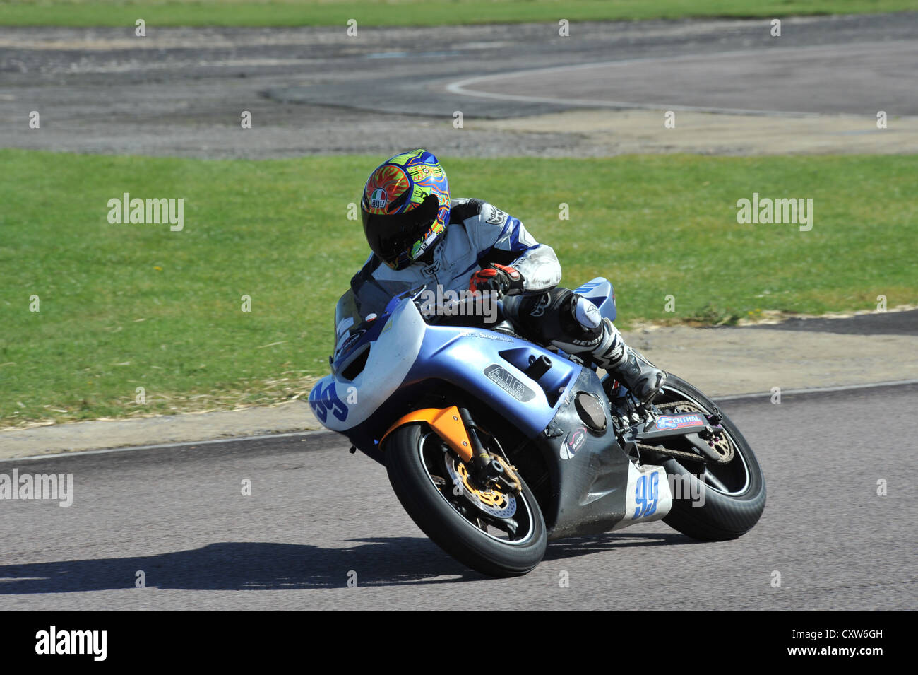 motorbike race meeting at thruxton track Stock Photo - Alamy
