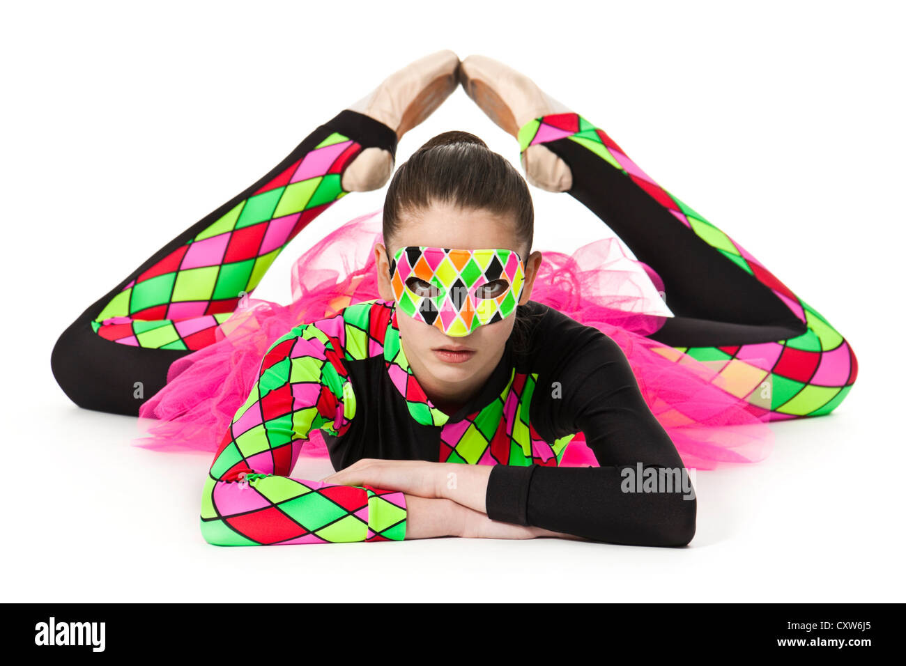 Masked dancer Cut Out Stock Images & Pictures - Alamy