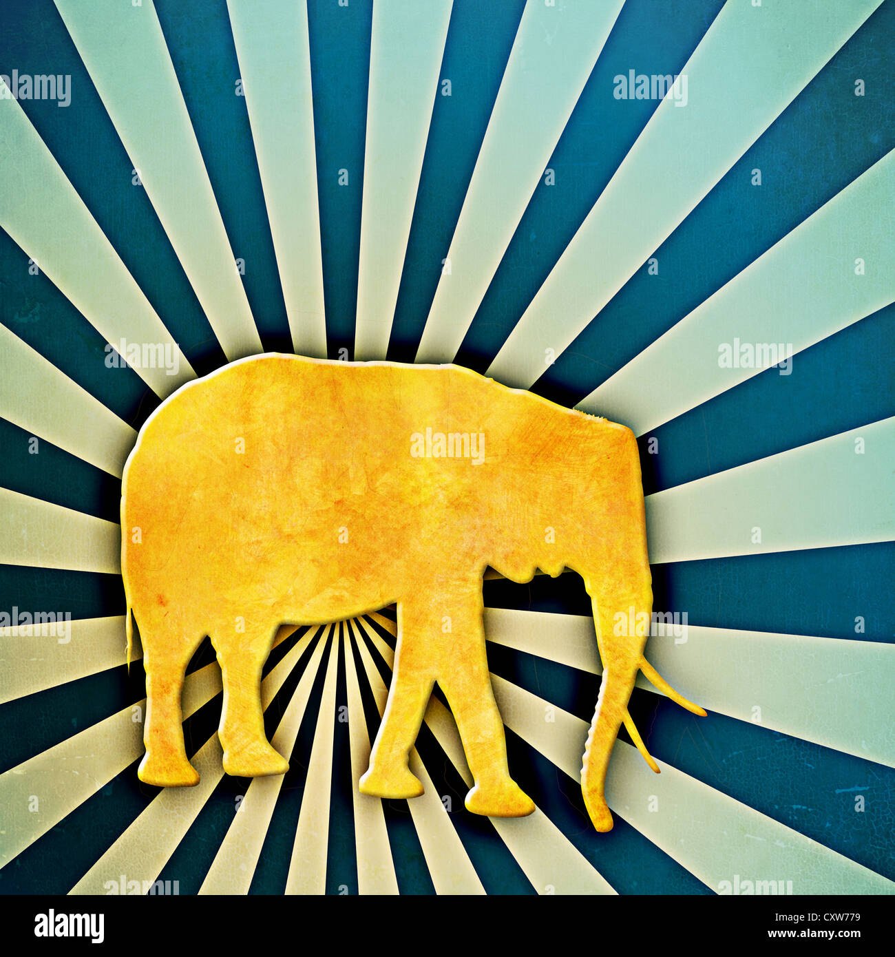 Elephant sun beams hi-res stock photography and images - Alamy