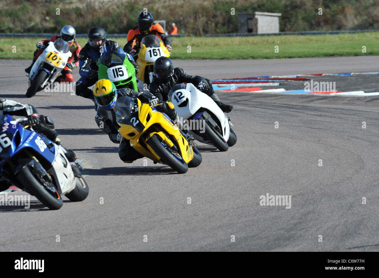 Motorbike competitors hi-res stock photography and images - Alamy