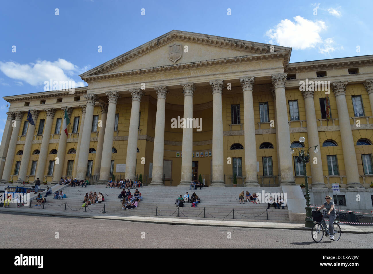 Verona palazzo barbieri hi-res stock photography and images - Alamy