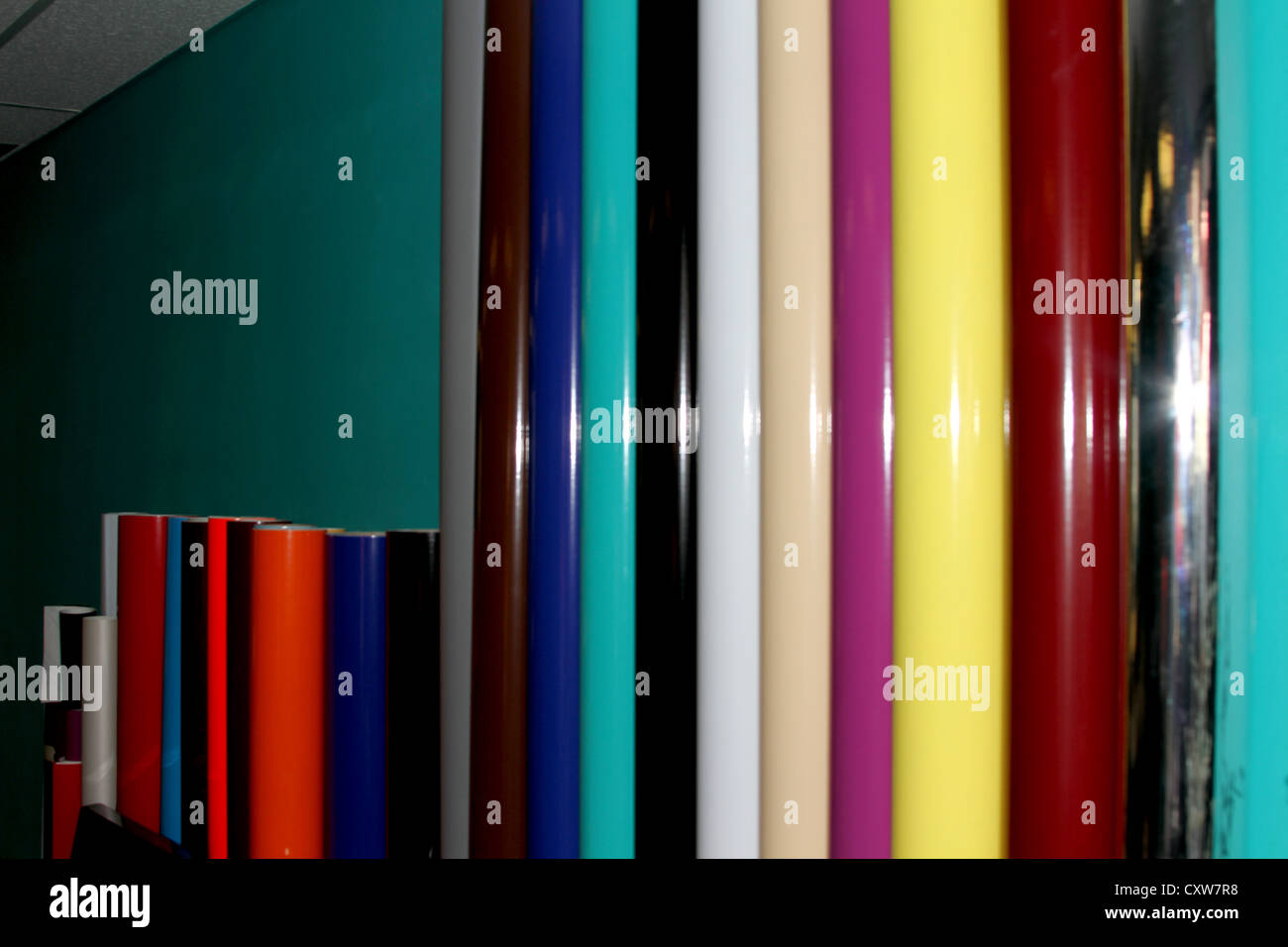 Sign Vinyl Roll PVC Self Adhesive Back Stickers Label Computer Cutting ...