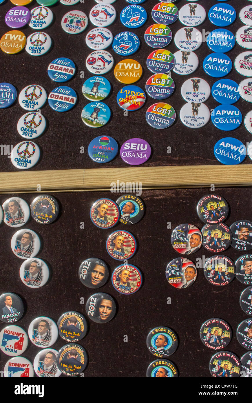 Campaign buttons hi-res stock photography and images - Alamy