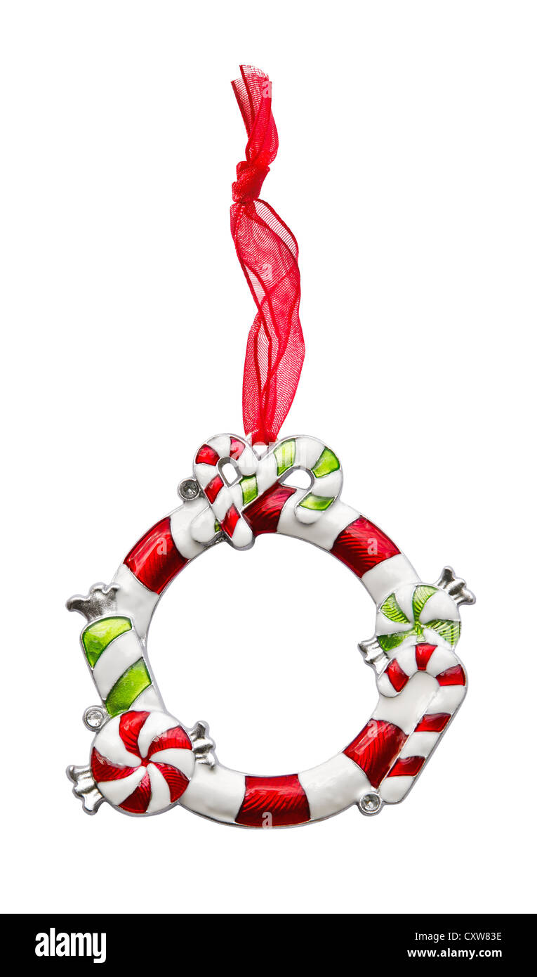Christmas frame candy cane Cut Out Stock Images & Pictures - Alamy
