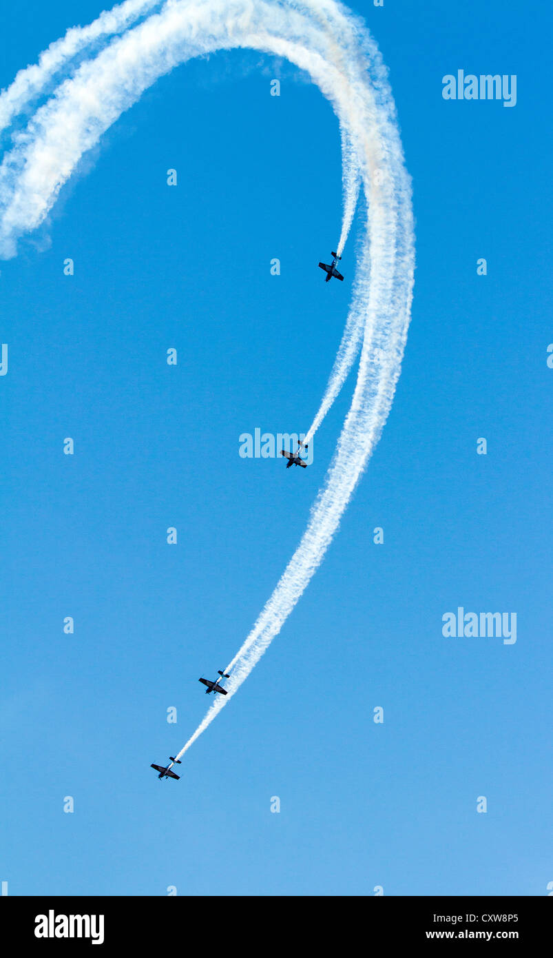 Blades Aerobatic Display planes on a stunning day at the Grand Pier Air ...