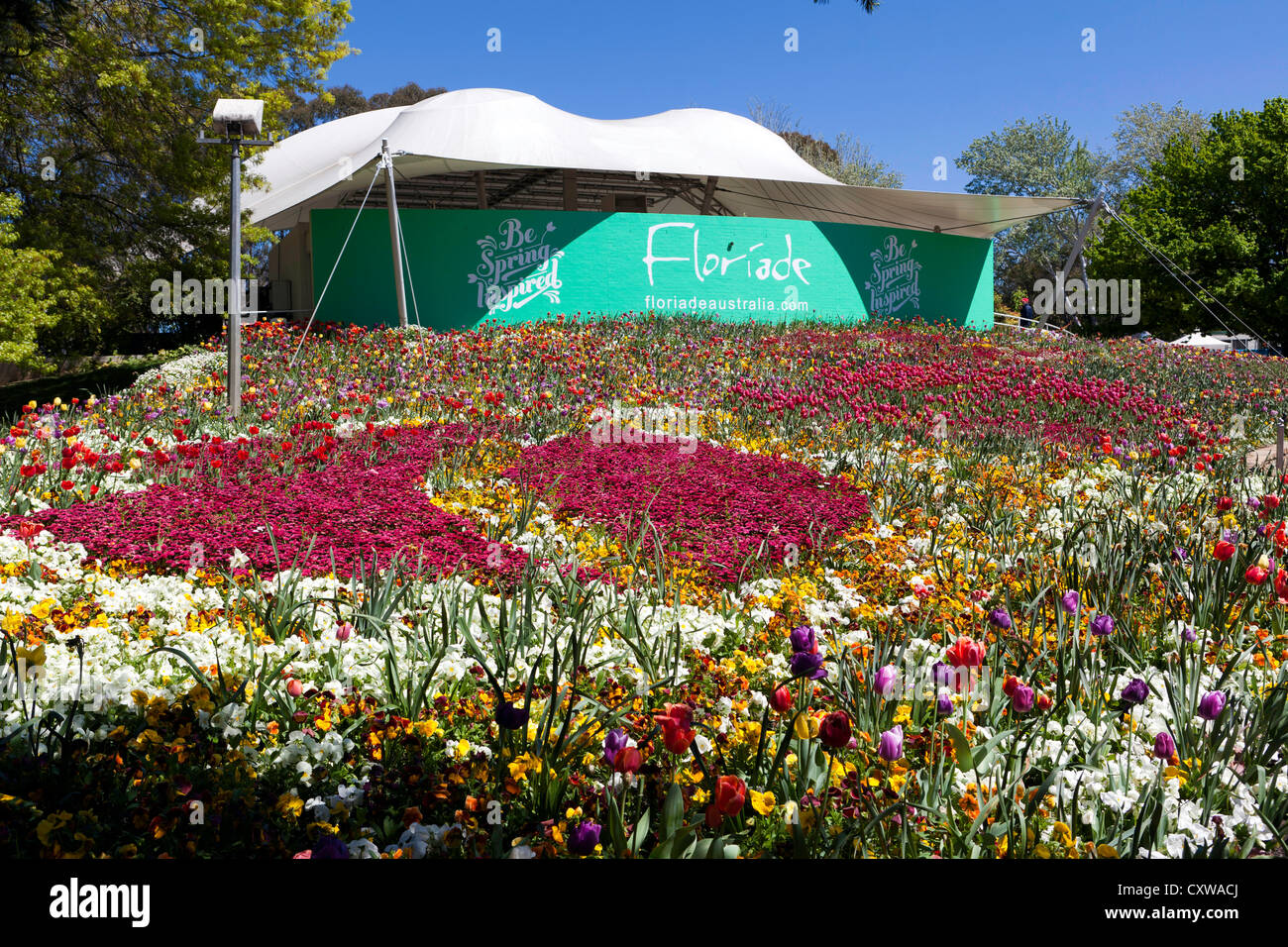 Floriade canberra spring sunny hi-res stock photography and images - Alamy