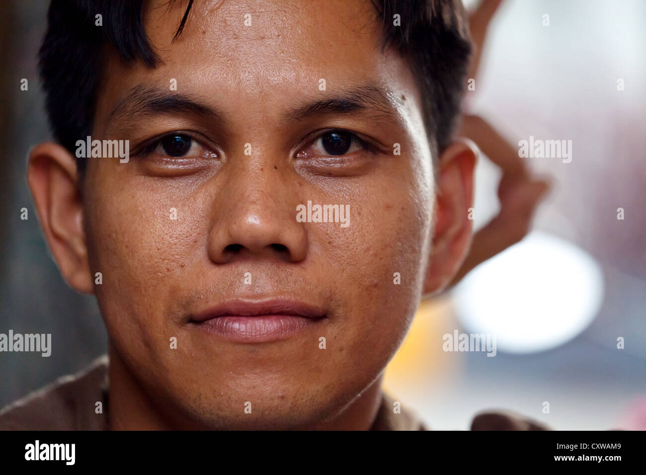 Portrait of an Indonesian Man in Banjarmasin, Indonesia Stock Photo - Alamy