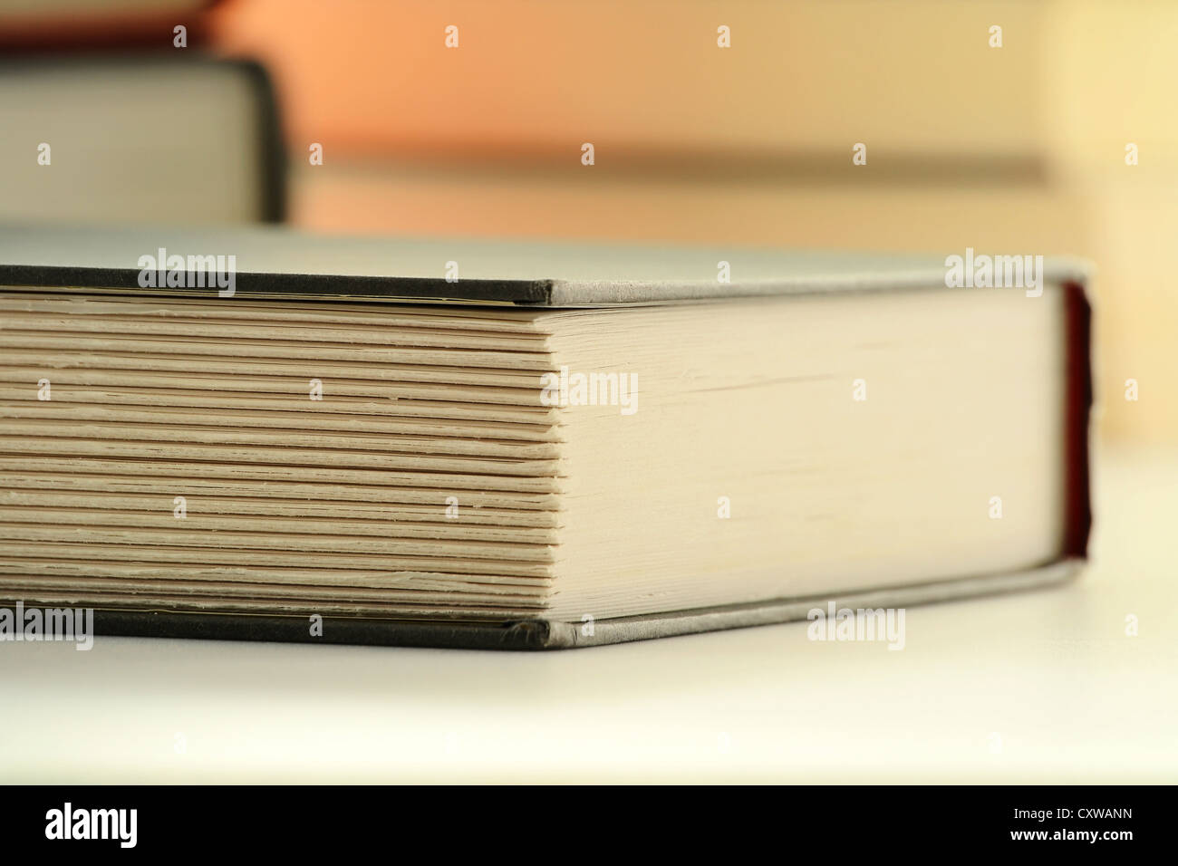 Composition with books on the table Stock Photo - Alamy