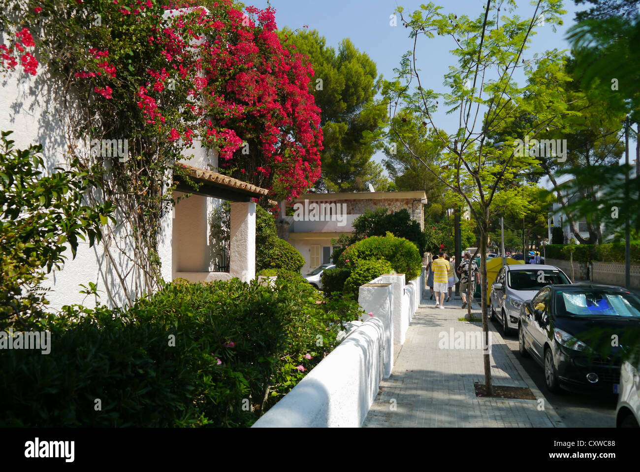 Santa Ponsa scenery Stock Photo - Alamy