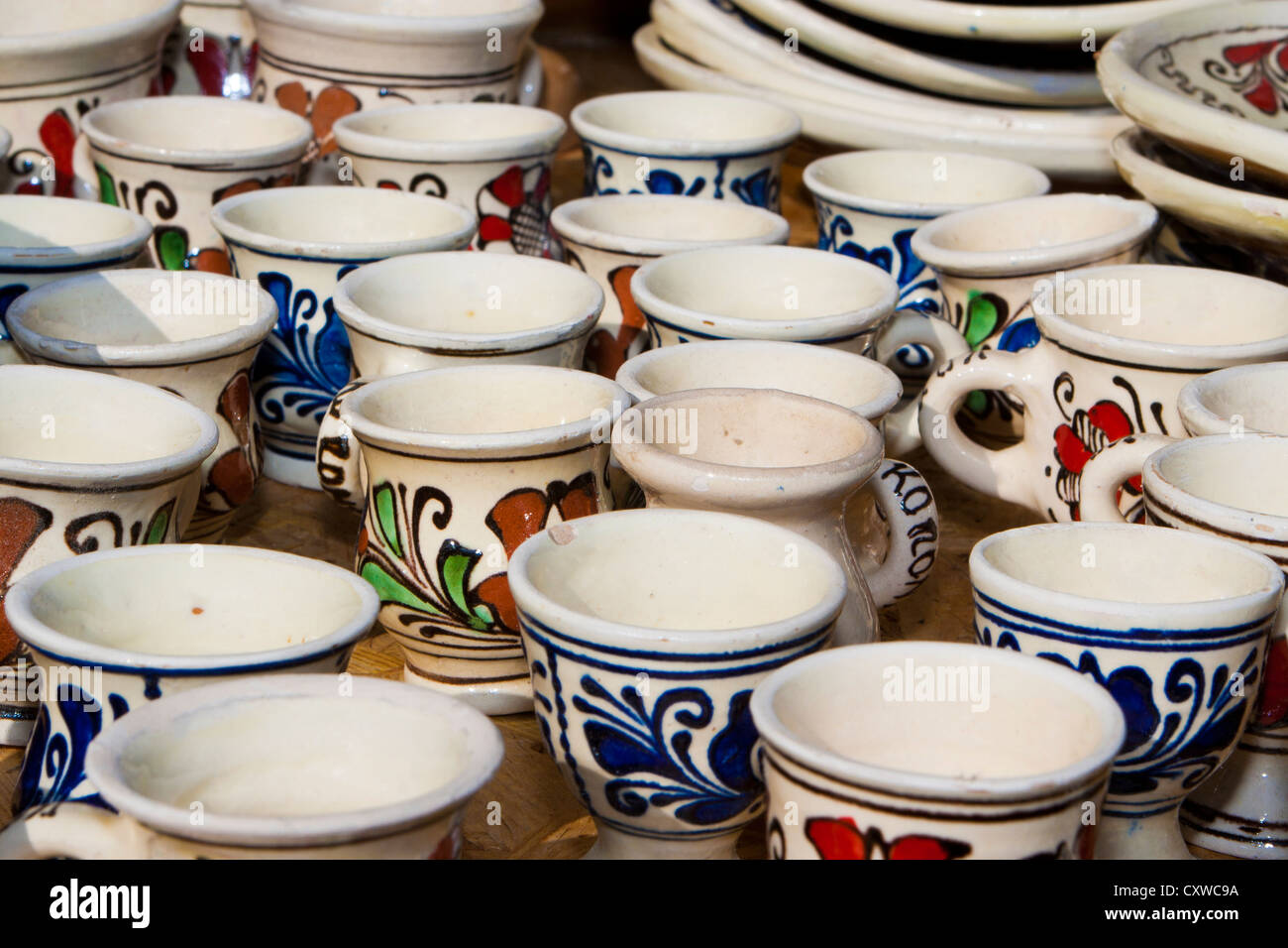 Old ceramic jars hi-res stock photography and images - Alamy
